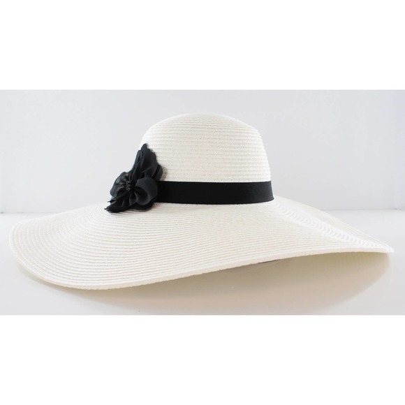 Bellissima | Accessories | Bellissima Fine Millinery White Floppy ...